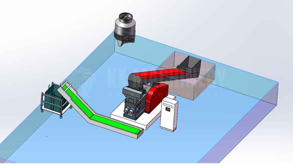 MSW RDF SRF Briquette Machine and Pellet Machine For Sale.